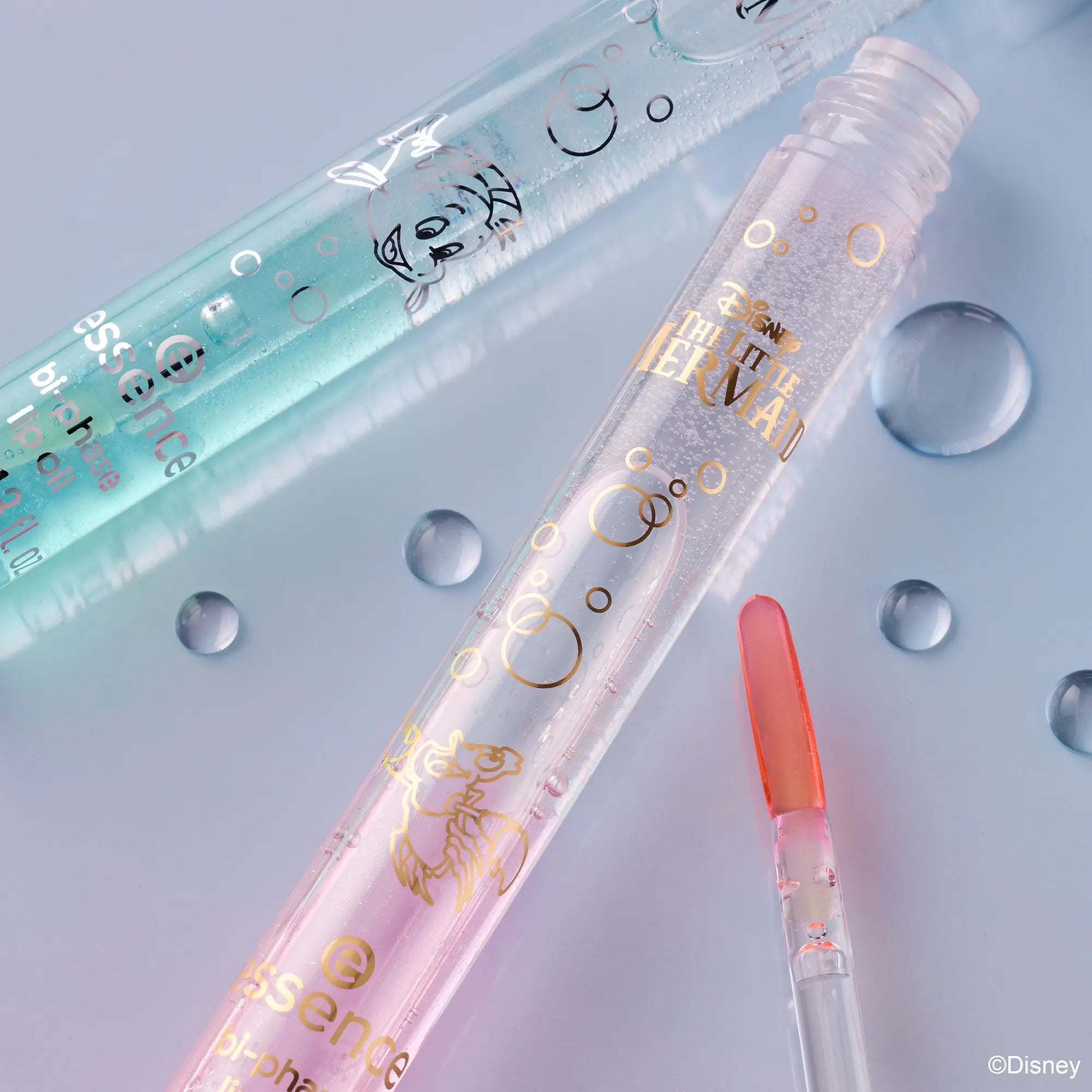 Essence X Disney The Little Mermaid Bi-phase Lip Oil 01 You Can Swim ...